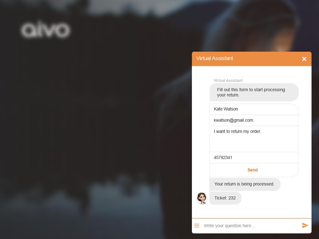 AgentBot by Aivo App Integration with Zendesk Support